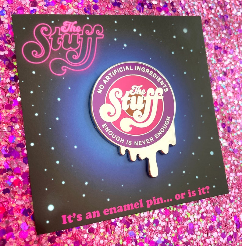 The Stuff Horror Movie Enamel Pin - Etsy