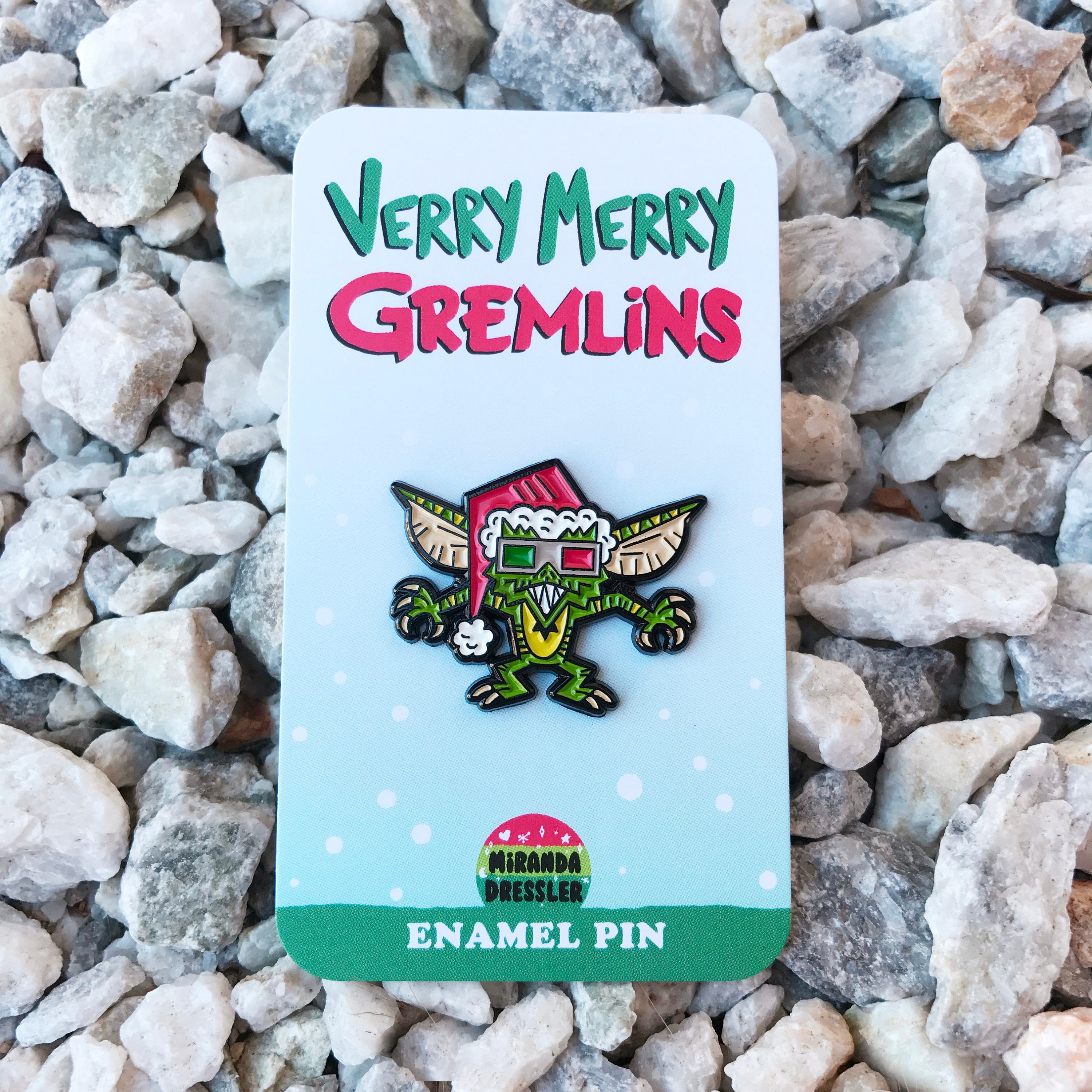 Christmas Gremlins Enamel Pin | Etsy
