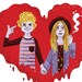 American Horror Story Tate and Violet 8x8" Art Print - Etsy