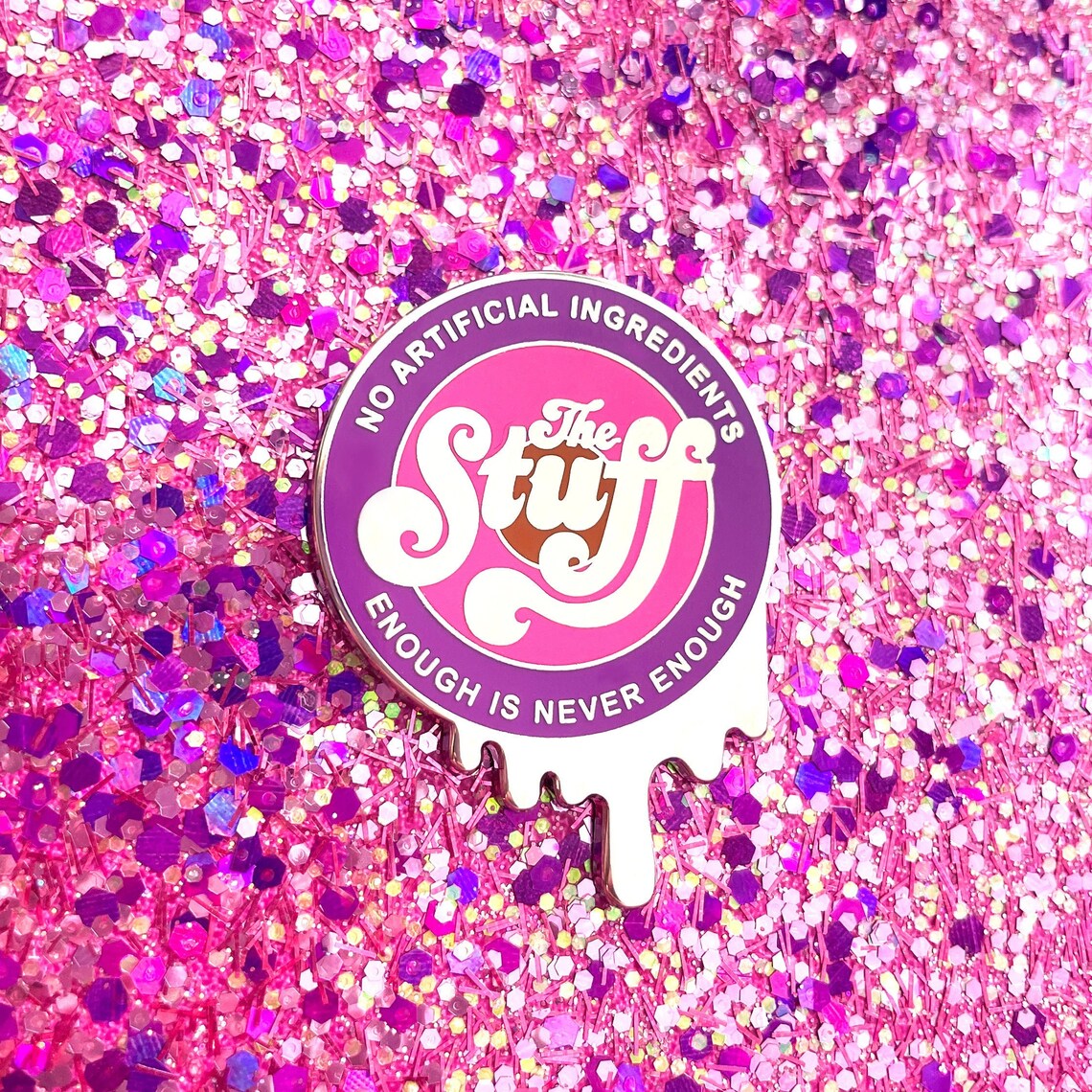 The Stuff Horror Movie Enamel Pin - Etsy