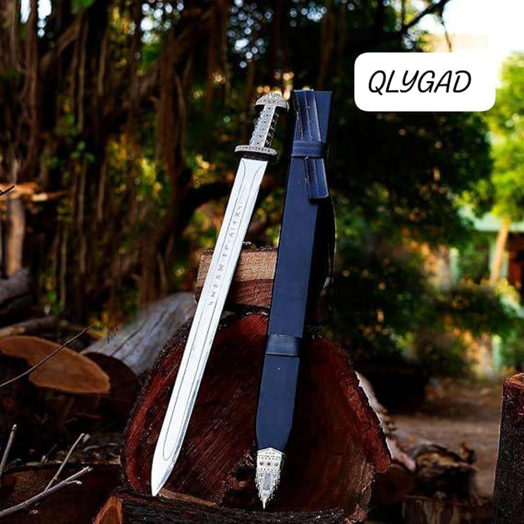 Handmade Sword of Ragnar Lothbrok - Sword of Kings Ragnar - Handmade ...