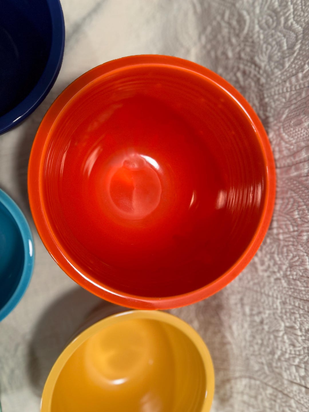 Original Fiesta Ware Mixing Bowls. Set of Five Nesting. Perfect ...