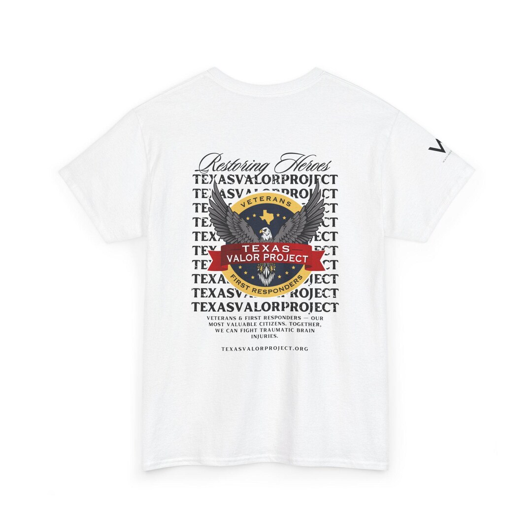 Texas Valor Project Restoring Heroes Event Tee | 2025 Clay Shoot ...