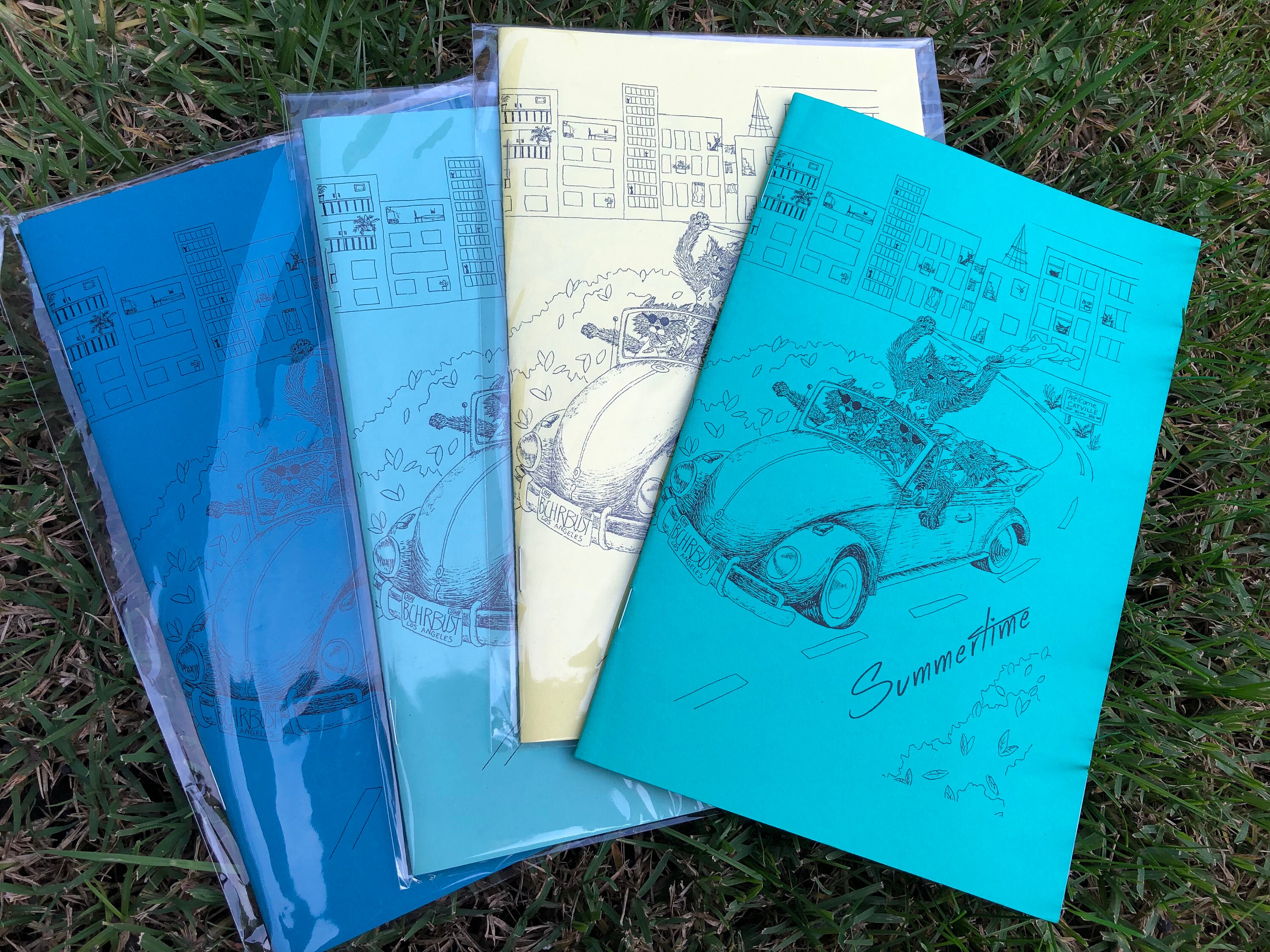 Cat Zine Childrens Illustration Kids Art Picture Book Cat - Etsy