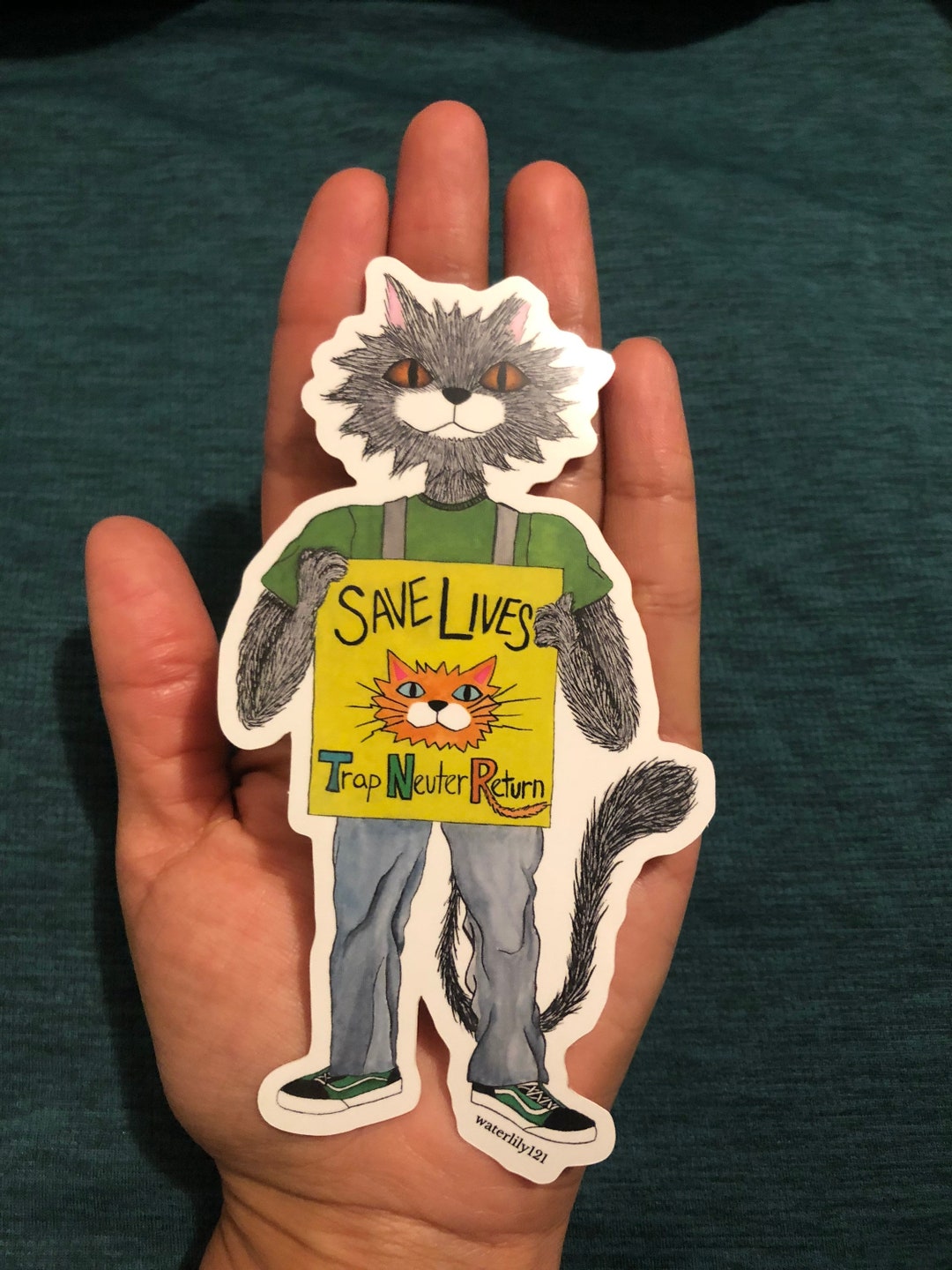 Trap Neuter Return Sticker, TNR, Tnrcats, Save Cats, Bumper Sticker - Etsy