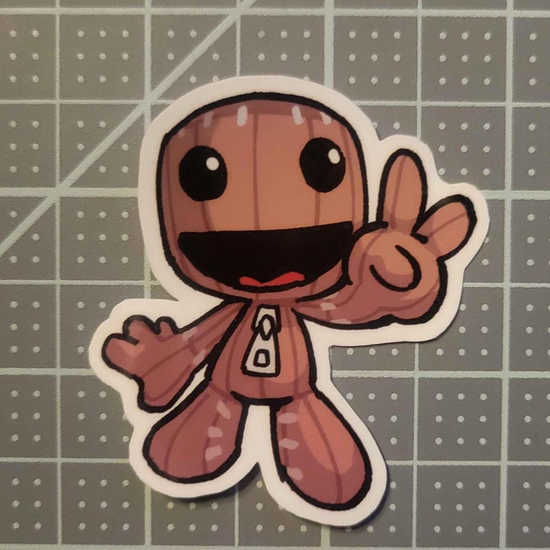 Sackboy | 2.5" Vinyl Sticker - Etsy