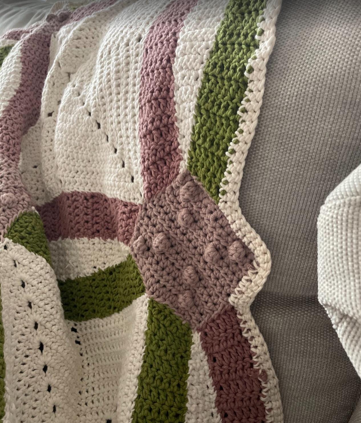 Double Wedding Ring Crochet Pattern - Etsy