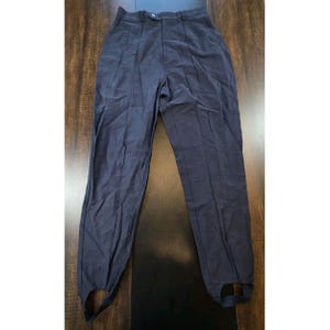 Navy Blue Stirrup Pants - Etsy