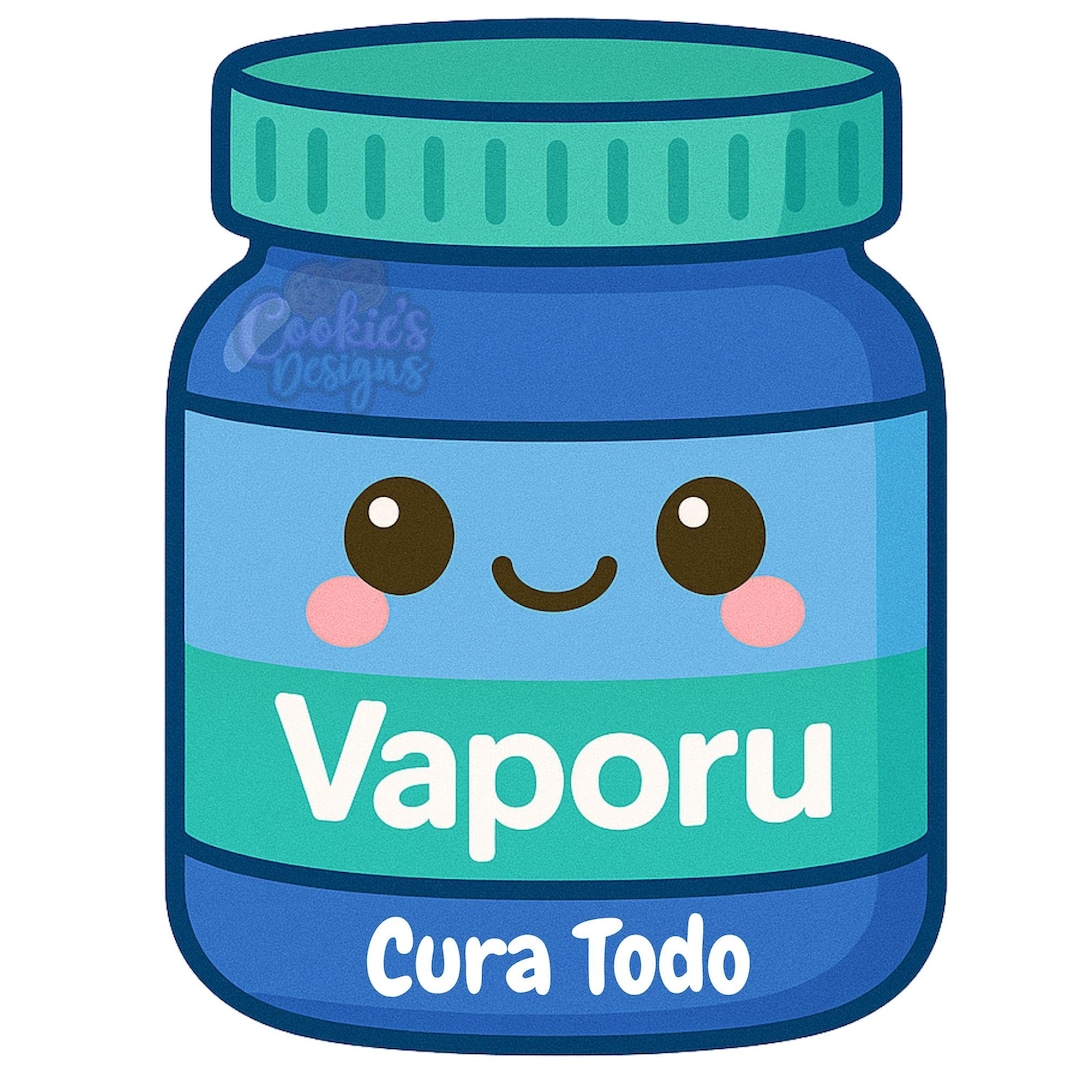 Vaporub PNG File Download,kawaii Vaporu Clipart - Etsy
