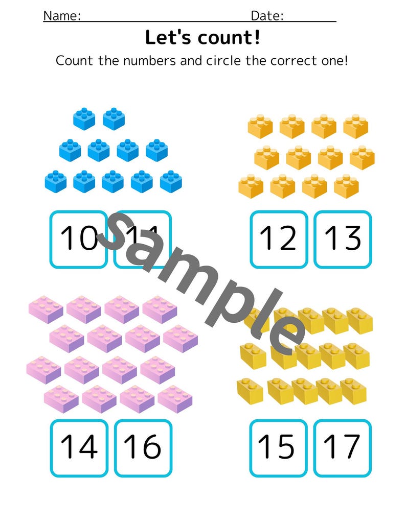 Fun & Learn Activity Sheets,printable Color Learning Activities for ...