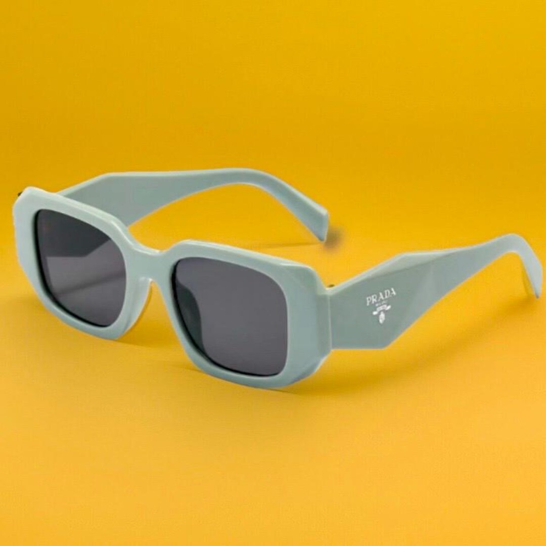 Prada Aqua Blue Sunglasses Symbole Design UVA Protection & Style - Etsy