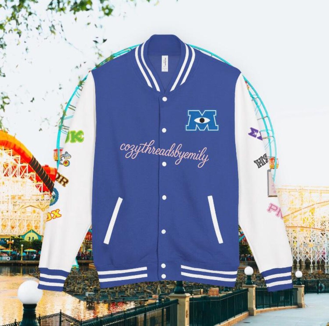 Monsters University Varsity Jacket | Mike & Sully Bomber | Pixar Disney ...