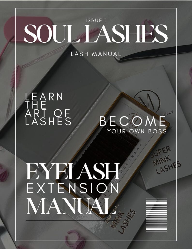 Eyelash Extensions Manual - Etsy