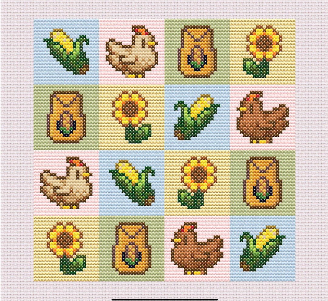 Stardew Valley Cross Stitch Pattern - Etsy