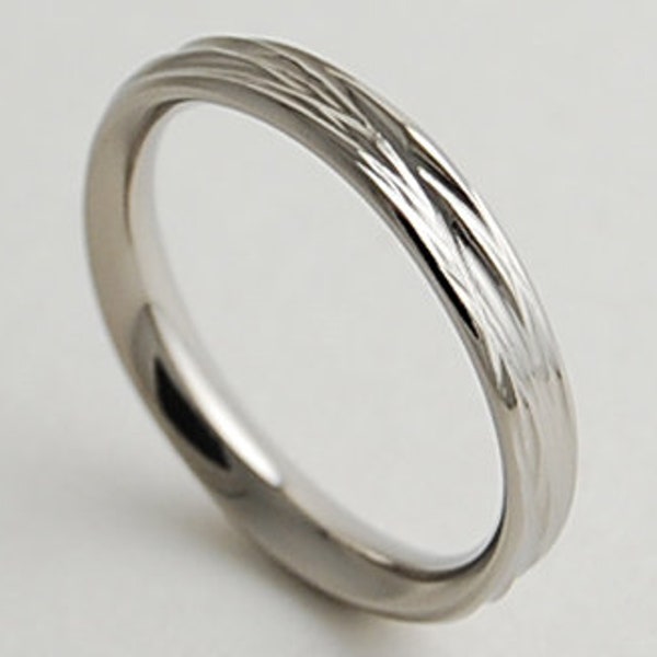 Titanium Wedding Ring Women - Etsy