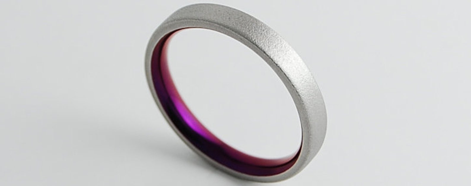 Womens Wedding Band Womens Titanium Ring Womens Promise - Etsy