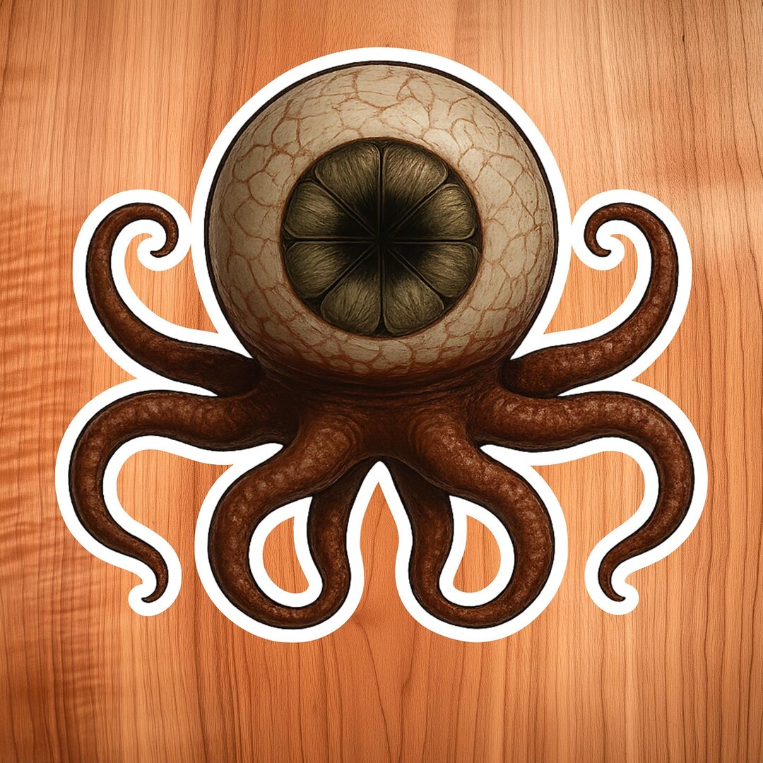 Vinyl Sticker - the Eye - T. Ocellus - Species 64 - Alien Earth - Decal ...