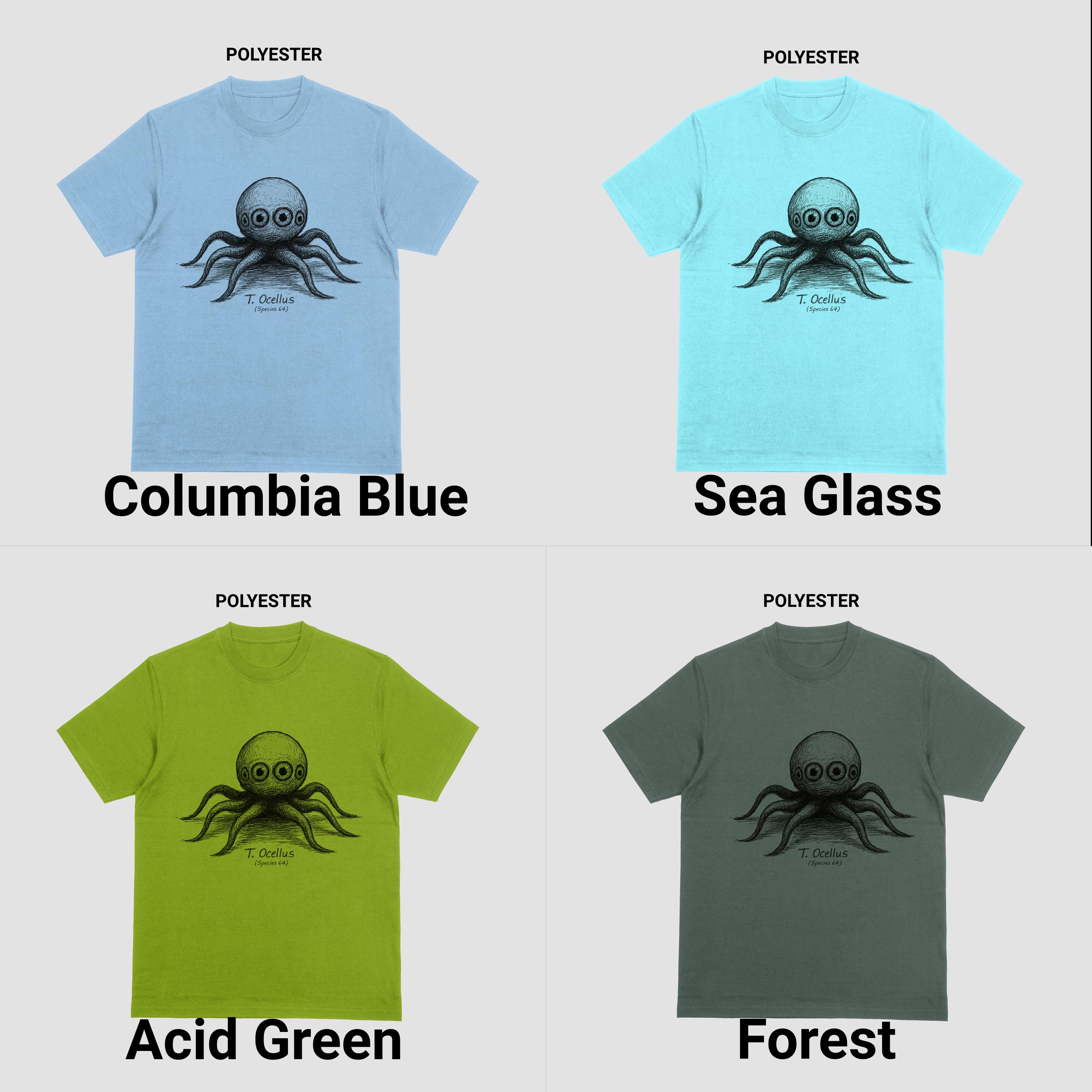 T. Ocellus (the Eye) T-shirt - Naturalist's Sketch -[cotton/vinyl ...