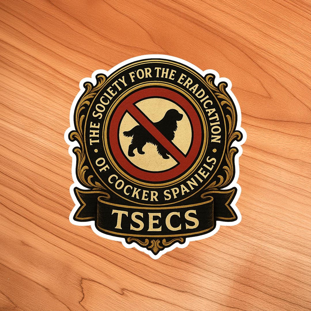 Vinyl Decal - TSECS - Holographic - the Society for the Eradication of ...