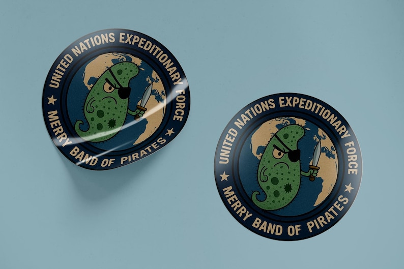 Paramecium Sticker - Expeditionary Force - Vinyl Decal - Weatherproof ...