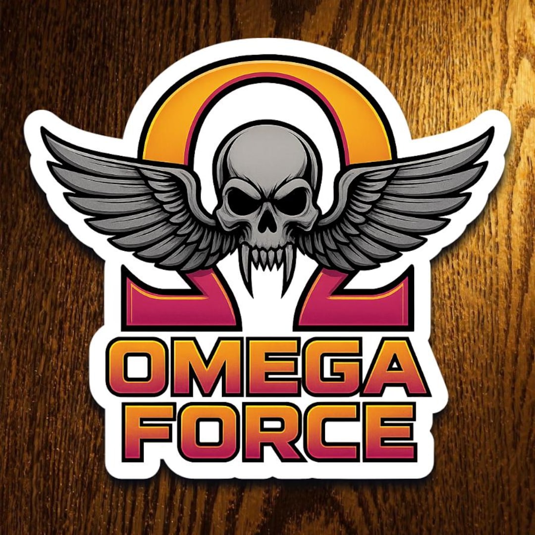 Holographic Omega Force Vinyl Decal - Sci Fi - Etsy