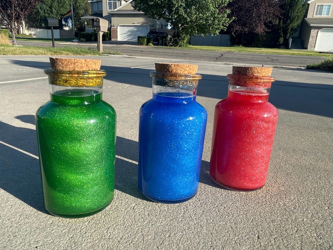 Legend of Zelda Inspired Potion Bottles - Etsy