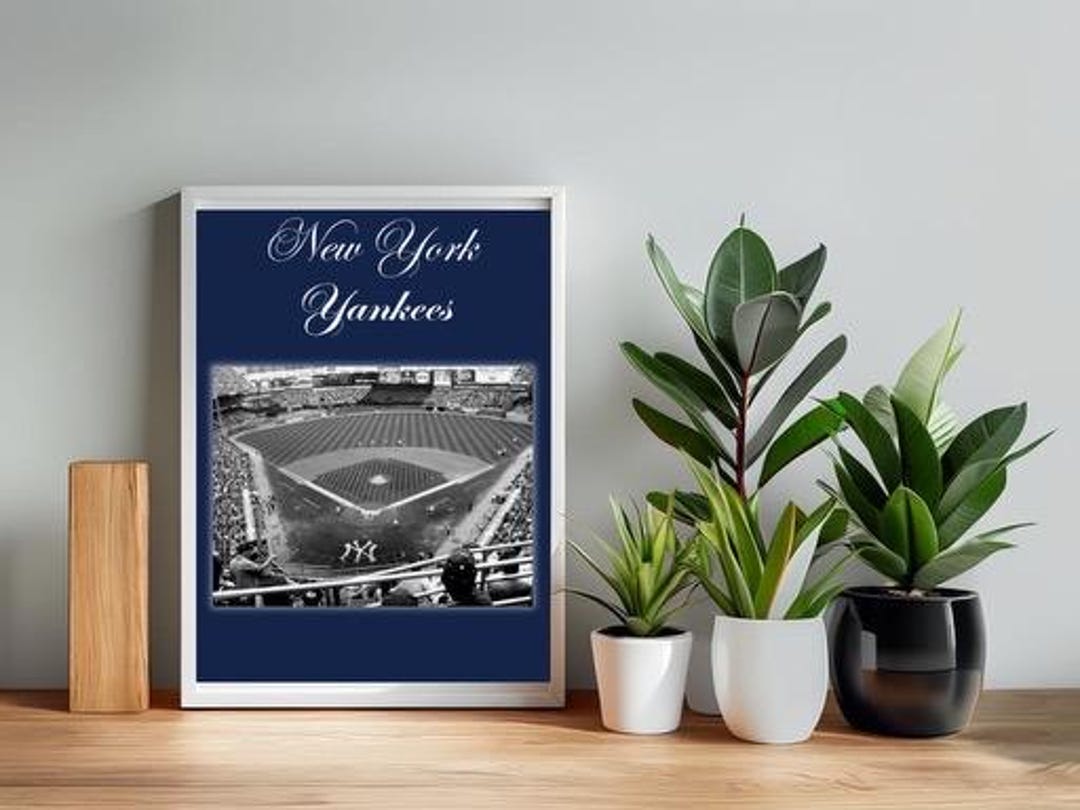 Yankee Stadium Poster, New York Yankees Poster Print, MLB Stadium ...