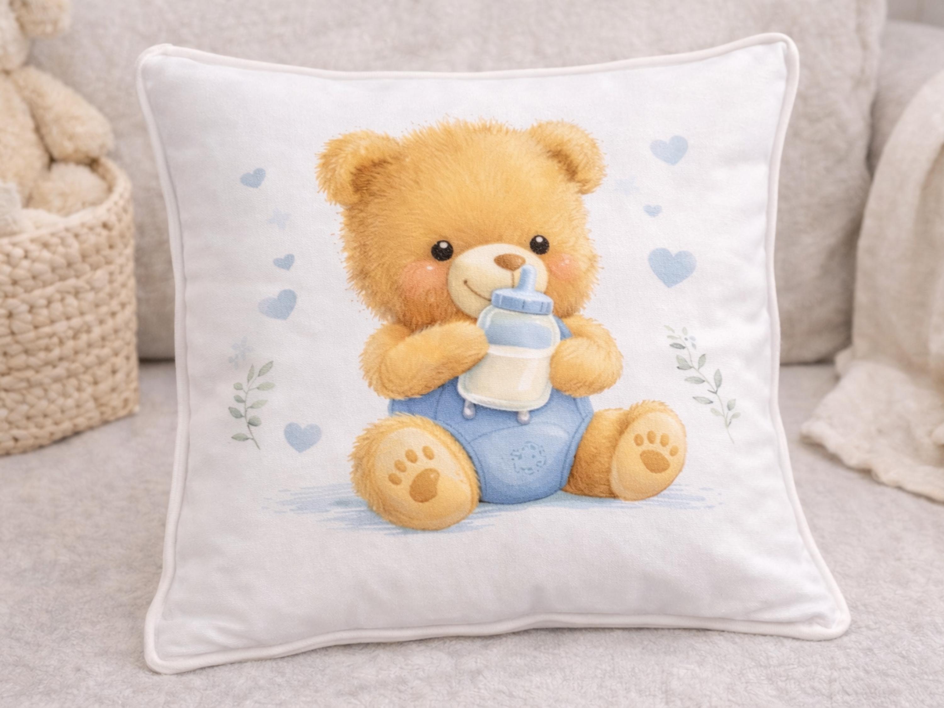 Baby Boy Bear Diaper Raffle Card Template, Teddy Bear Baby Shower Game ...