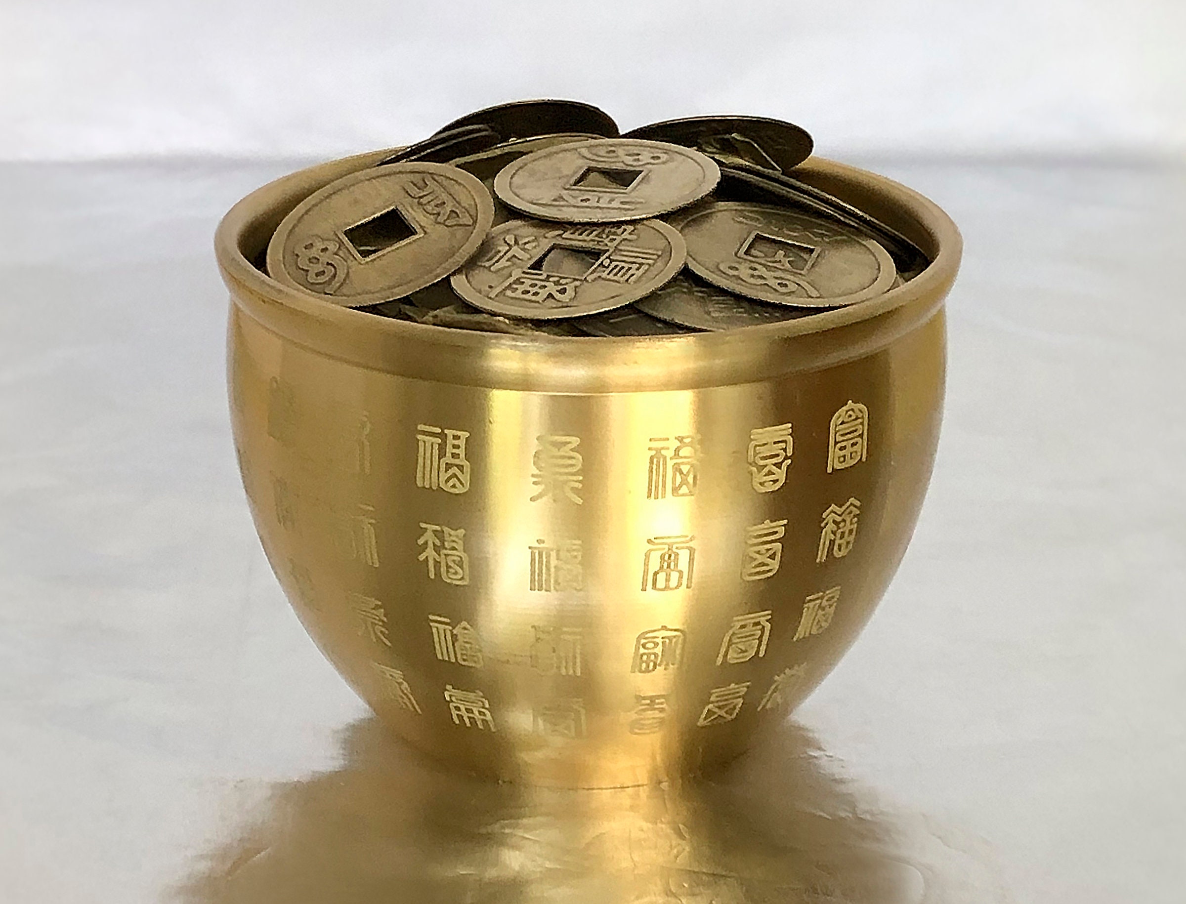 Feng Shui Money Pot, Wealth Bowl for Prosperity and Good Fortune - Etsy
