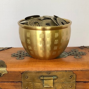 Feng Shui Money Pot, Wealth Bowl for Prosperity and Good Fortune 108 ...