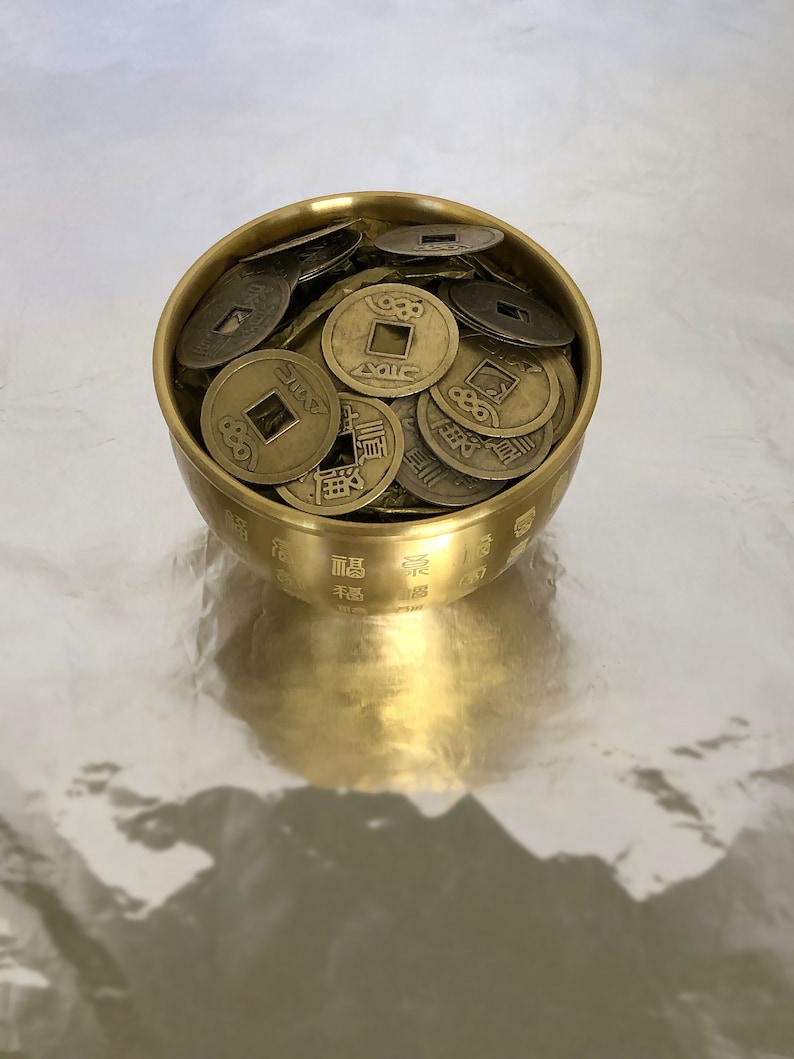 Feng Shui Money Pot, Wealth Bowl for Prosperity and Good Fortune 108 ...