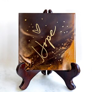 Ceramic HOPE Trivet - Etsy