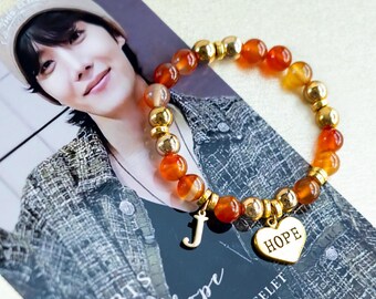 BTS J-hope, Hope on the Stage, Inspired Beaded Bracelet - Etsy