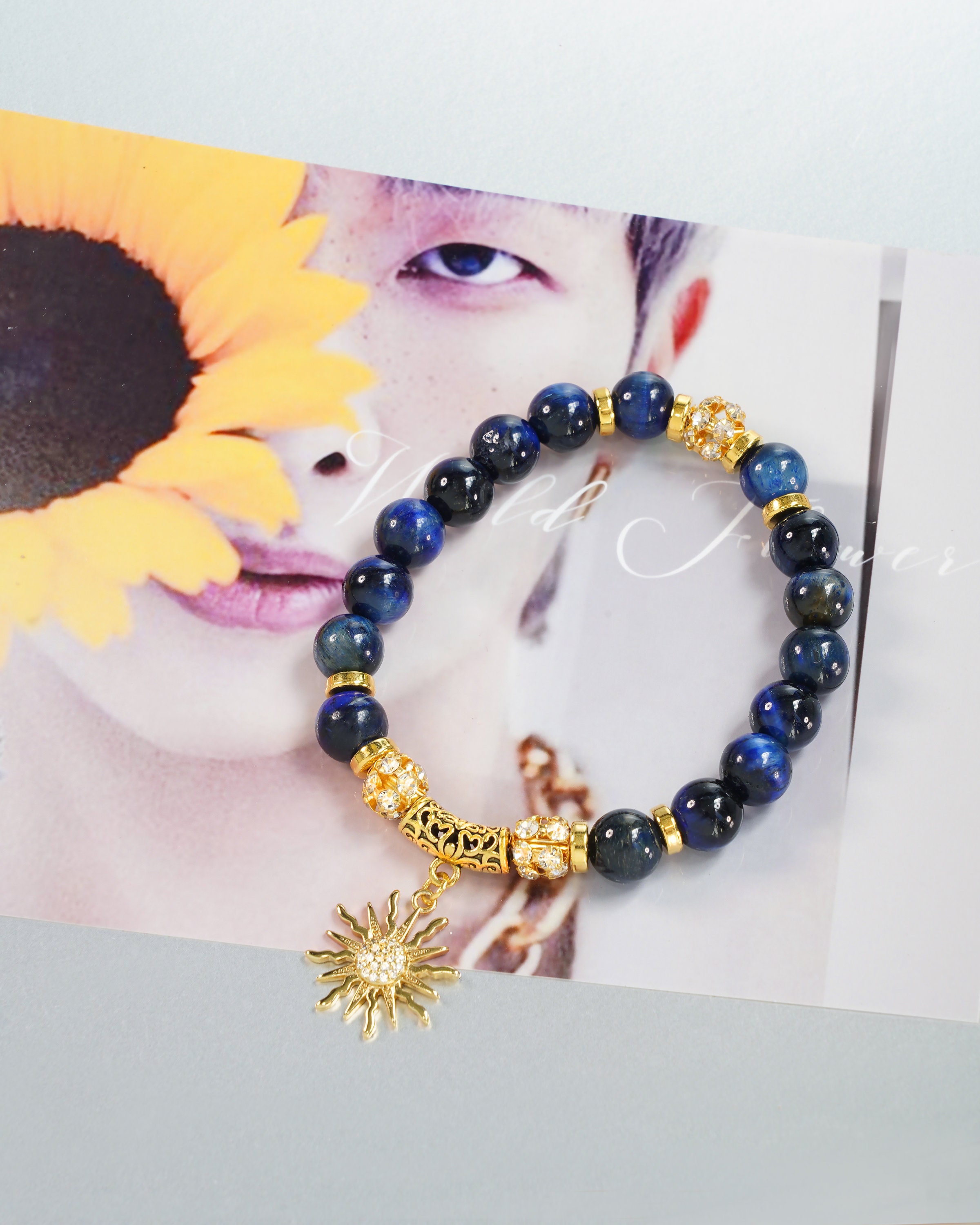 BTS RM Wild Flower Indigo Bracelet Inspiration - Etsy
