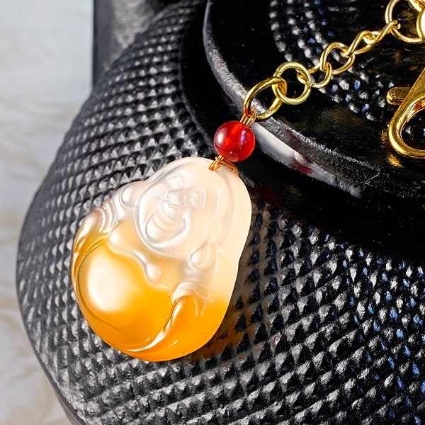 Buddha Key Chain - Etsy