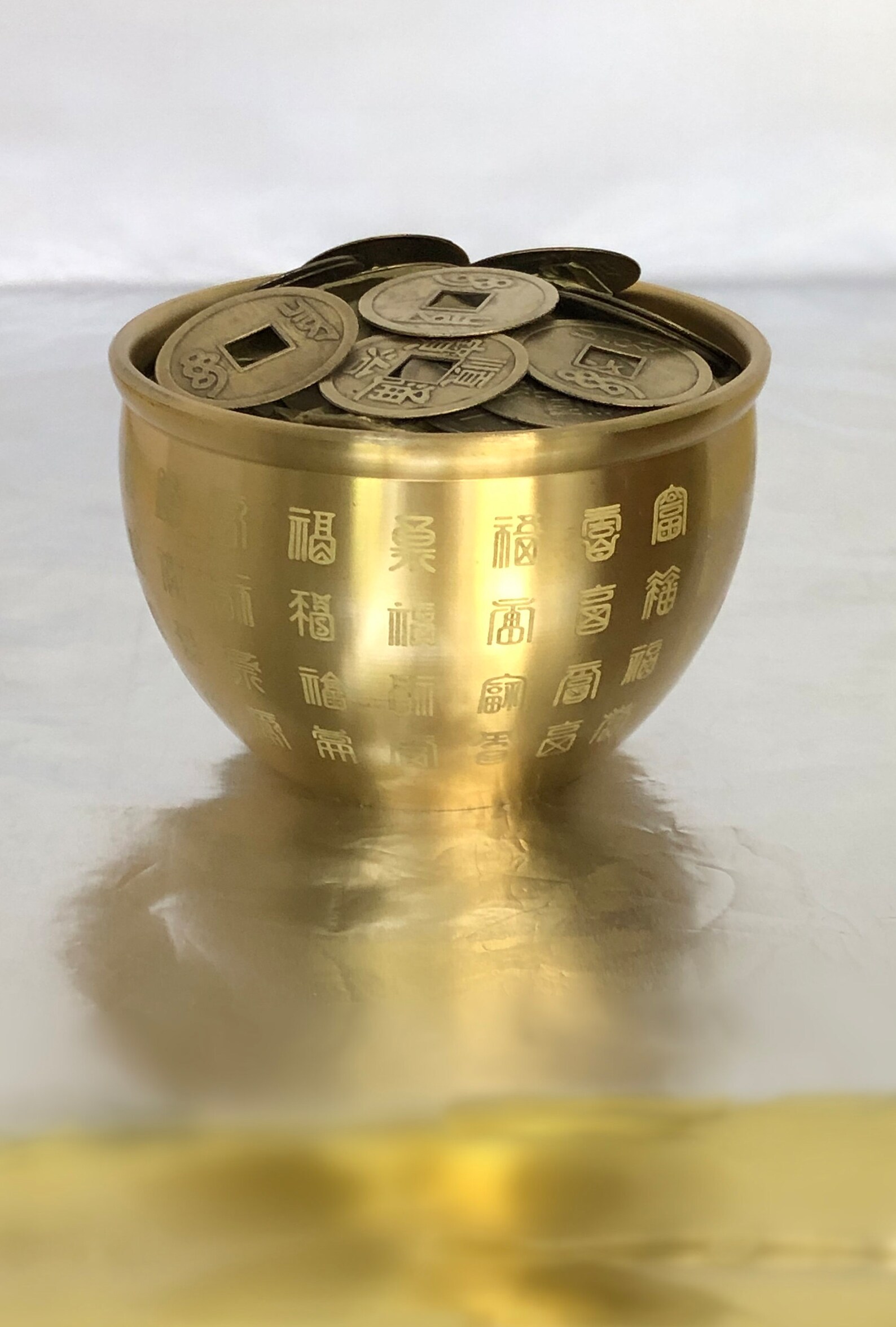 Feng Shui Money Pot, Wealth Bowl for Prosperity and Good Fortune 108 ...