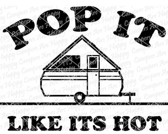 Pop up camper svg | Etsy