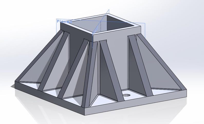 3D Printed Custom Models, Column Bases, Gusset Plates, and Other ...