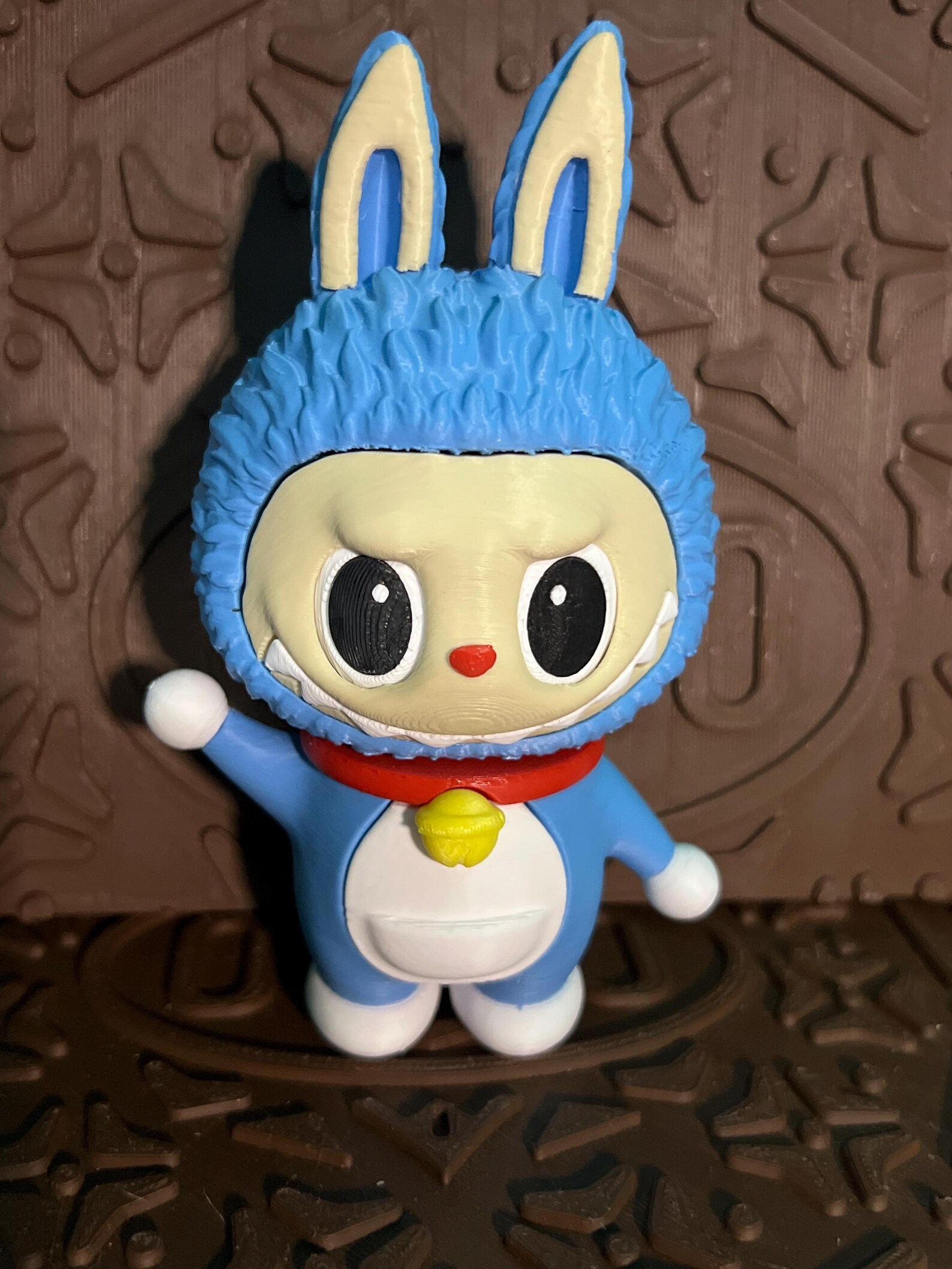 Labubu Doraemon by 3d Print - Etsy