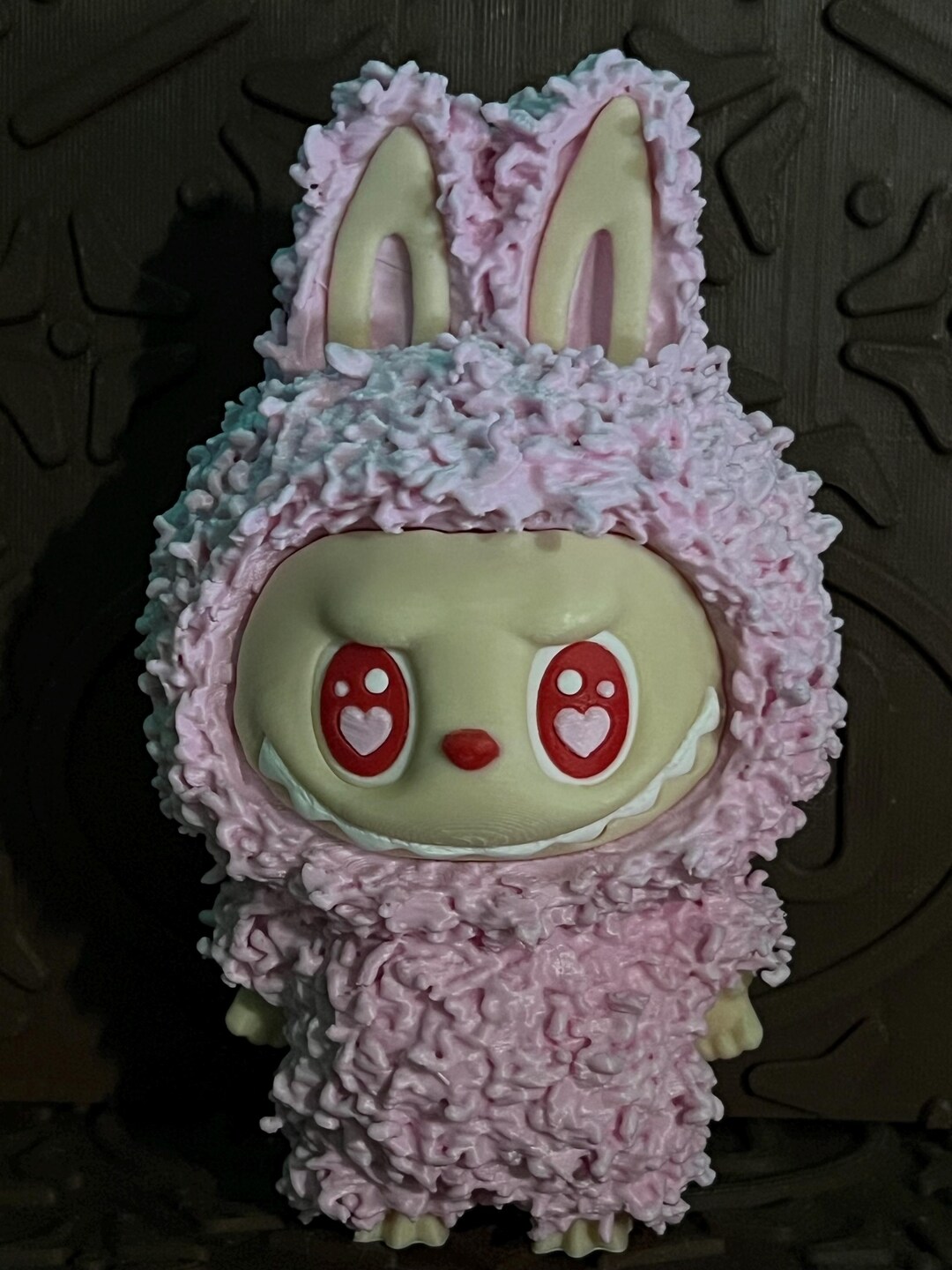 Labubu Fluffy Girl by 3D Print - Etsy