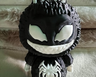 Labubu Venom by 3D Print - Etsy