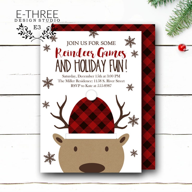 Reindeer Games - Etsy