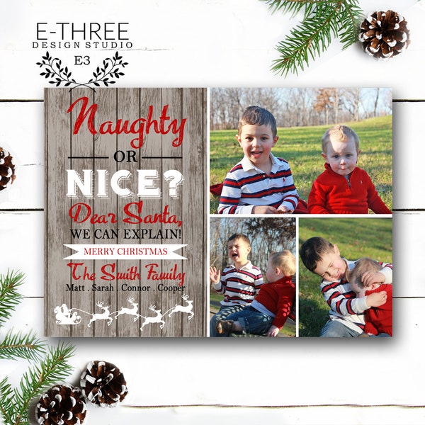 Naughty or Nice - Etsy