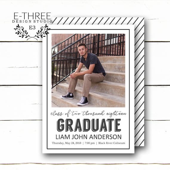 Grad Announcements 2018