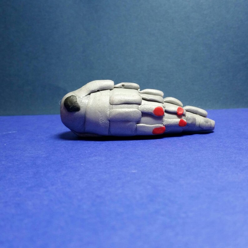Cybermat Doctor Who Polymer Clay Figure, Ornament or Charm - Etsy