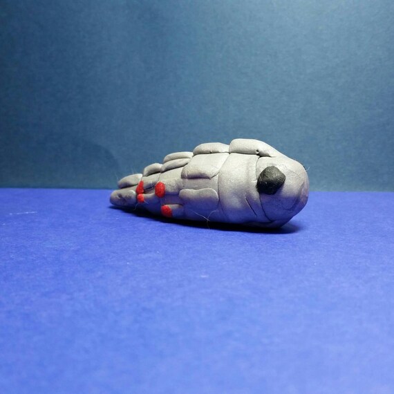 Cybermat Doctor Who Polymer Clay Figure Ornament or Charm - Etsy