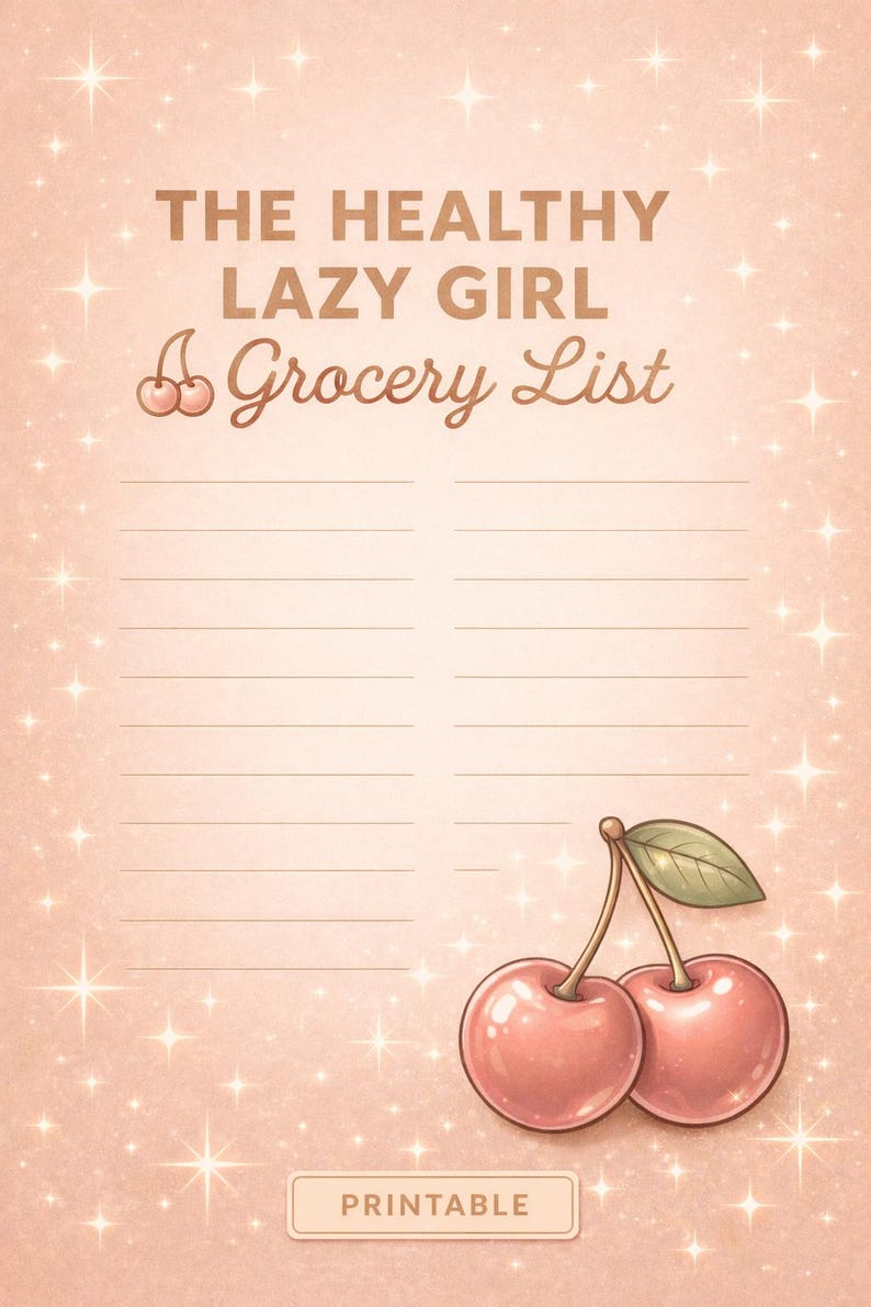 PRINTABLE GROCERY LIST - Etsy