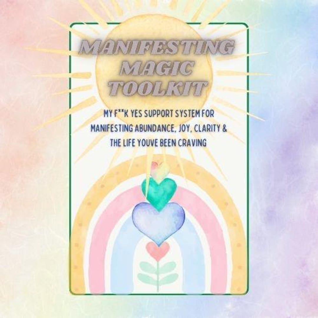 Manifesting Magic Toolkit 45-page Manifestation Journal PDF | Printable ...