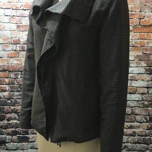 Sewing Pattern for Drape Collar Jacket Available in Sizes 00 to 24 - Etsy