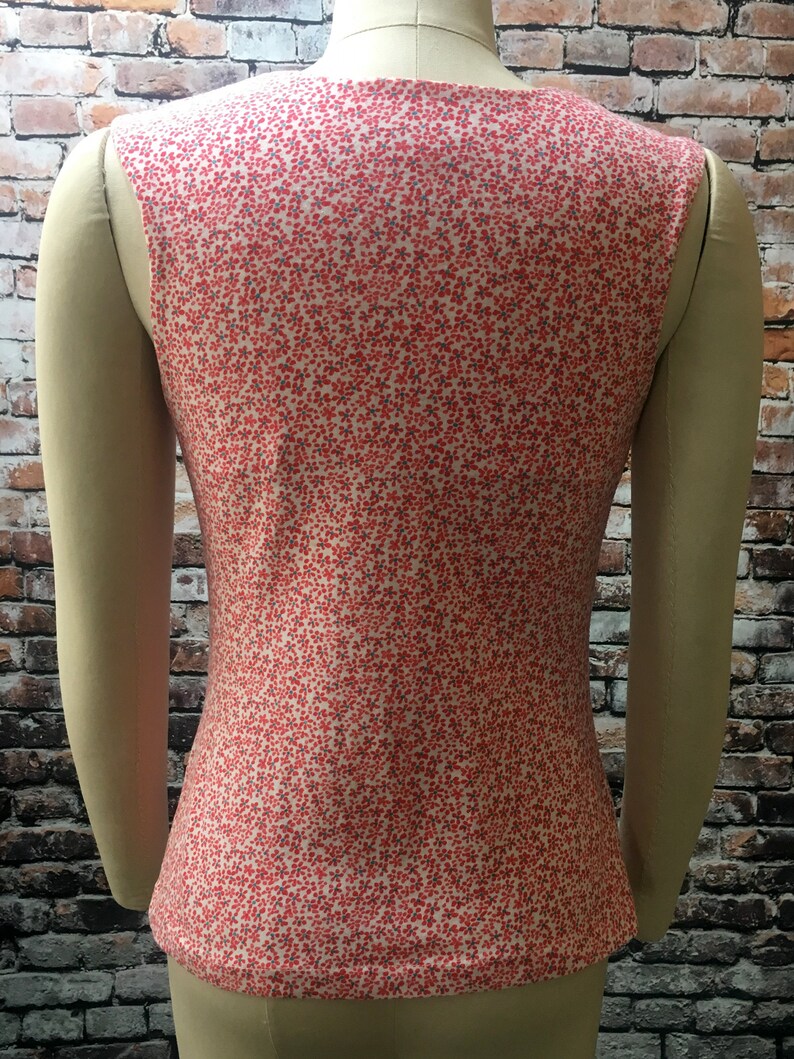 Sewing Pattern for Queen Anne Neckline Knit Tank Top: Available in ...